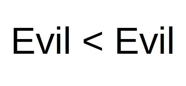 The Lesser of Two Evils – Perspective